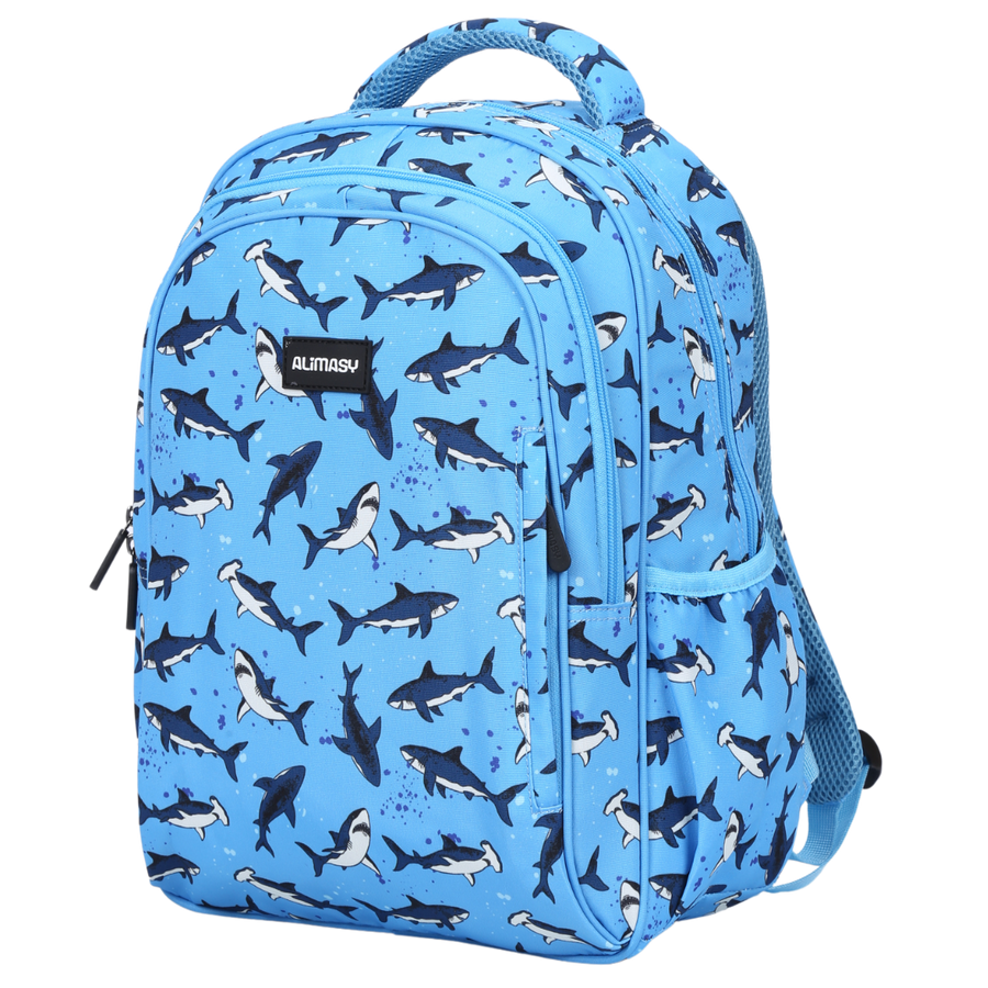 Sharks Midsize Kids Backpack | Waterproof Kids School Backpack – Alimasy